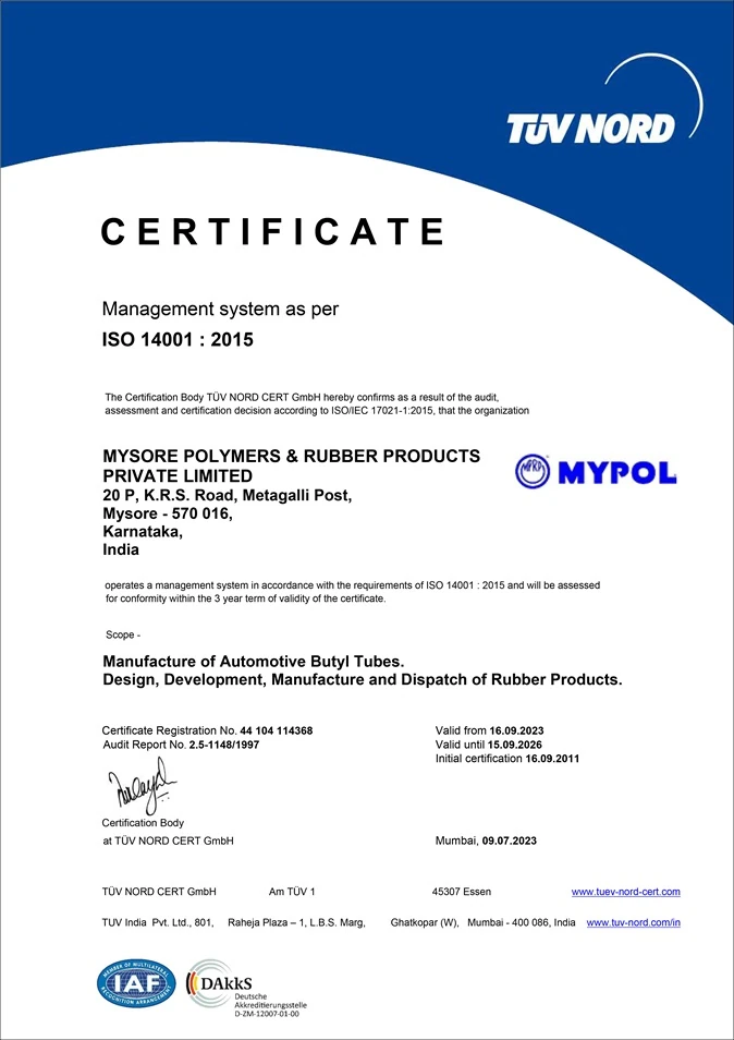 MYPOL - Mysore Polymers